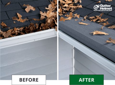 Gutter Helmet Installation | Rain Guard of Tulsa